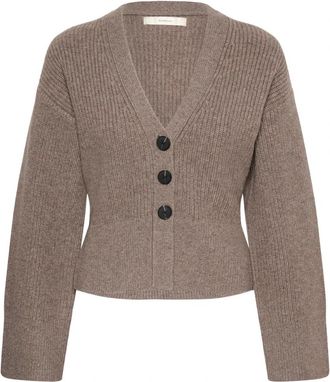 Inwear Strickjacke - - Knitwear - Damen - Braun - XL