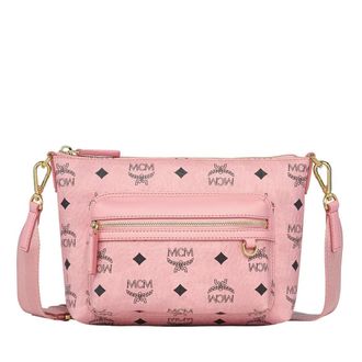 MCM Crossbody Bags - Aren Vi Crossbody Sml Pz - Gr. unisize - in Rosa - f&uuml;r Damen
