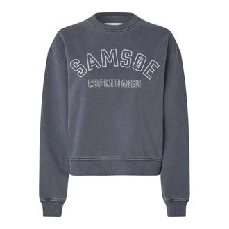 Sams&oslash;e & Sams&oslash;e Savan Sweat - - Sweatshirts & Hoodies - Damen - Blau - XS