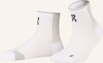On Laufsocken Performance Run weiss
