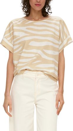 s.Oliver Fabricmix-T-Shirt im Relaxed Fit