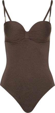 Max Mara Femme, Maillots de bain, Brun, Taille: 42 FR Maillot de bain une pi&egrave;ce Chantal