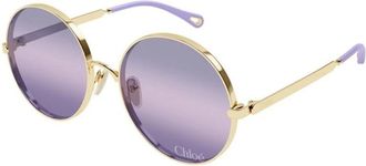 Chlo&eacute; Femme, Accessoires, Jaune, Taille: 59 MM Aly Lunettes de soleil