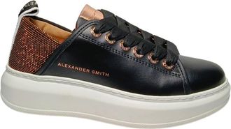 Alexander Smith Femme, Chaussures, Noir, Taille: 36 EU Pelle Baskets