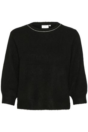 Kaffe Strickpullover KAmeridith XXL, Black Deep CC. XXL