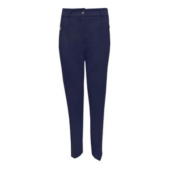 C.Ro Elegante Navy Blue Hose - - Trousers - Damen - Blau - 4XL