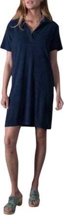 Anonym Apparel Femme, Robes, Bleu, Taille: 38 FR Albane Short Terry Dress