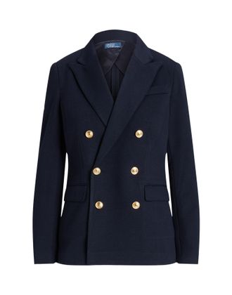 Ralph Lauren KNIT DOUBLE-BREASTED BLAZER
