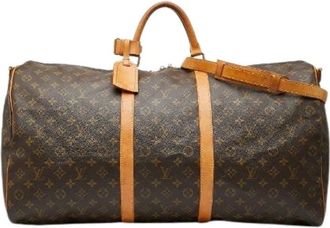 Louis Vuitton unisex, Pre-owned, Brun, Taille: ONE Size Sac Week-End en Toile Pre-owned