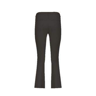 Herno Womens Black Elastane Flared Pants