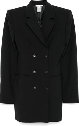 Nensi Dojaka Doppelreihiger Blazer - Schwarz