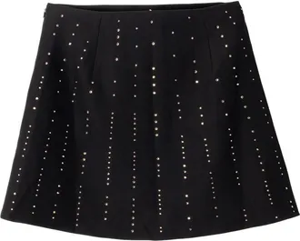 Viktor & Rolf Stud-Embellished Skirt - Black