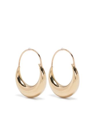 Wouters & Hendrix 18K yellow gold hoop earrings - Or