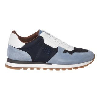 Baldinini Suede and Fabric Sneaker - - Shoes - Herren - Mehrfarbig - 44 EU