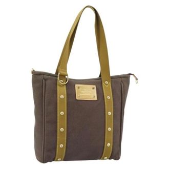 Louis Vuitton Sac cabas en toile Pre-owned - Femme - Pre-owned - Brun - Taille: ONE Size