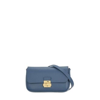 Coccinelle Femme, Sacs, Bleu, Taille: ONE Size C-Me Lock Mini Sac Bandouli&egrave;re