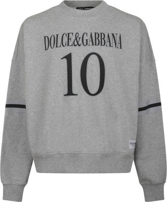 Dolce & Gabbana Homme, Sweatshirts et sweats &agrave; capuche, Gris, Taille: L Sweat &agrave; capuche