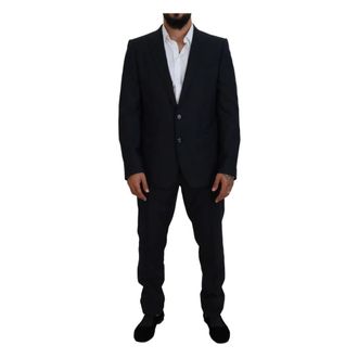 Dolce & Gabbana Martini Anzug - - Suits - Herren - Blau - 2XL