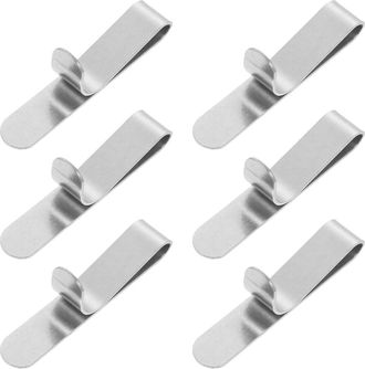 DOITOOL Angoily Edelstahl Kuchenring Clips 12 Stück Backzubehör Fixierclips Für Mousse Ringe Tortenring Befestigung Praktisch Und Robust Für Kuchen Dessert Ba