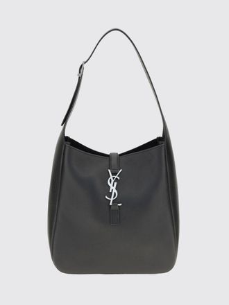 Saint Laurent Mini sac Le 5 &agrave; 7 en cuir de veau lisse avec boucle YSL