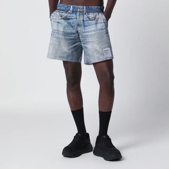 SATISFY PeaceShell 5 Shorts in Digital-Denim
