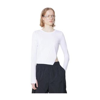 Ksubi Fragmen Longsleeve - - Tops - Damen - Wei&szlig; - L
