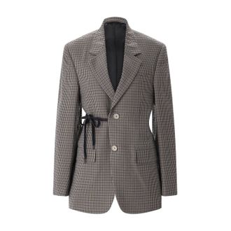 Balenciaga Karierter Blazer
