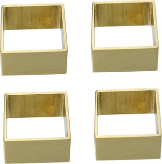 Angoily 4 St&uuml;ck Kupfer Tischbeine Schutzkappen Quadratisch M&ouml;bel Beine Abdeckungen f&uuml;r St&uuml;hle Barhocker Bodenschutz M&ouml;bel Fu&szlig;schoner Langlebig und Kratzfest