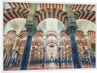 artboxONE Poster mit weißem Rahmen 18x13 cm Städte Wonder of Cordoba - Bild Cordoba Architecture Architektur