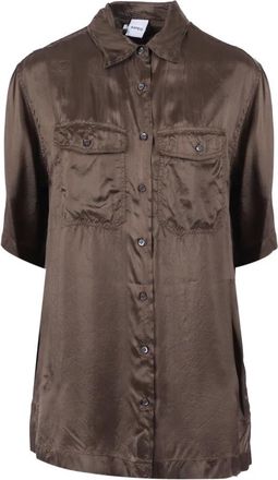 Aspesi Femme, Blouses et Chemises, Brun, Taille: 38 FR Camicia