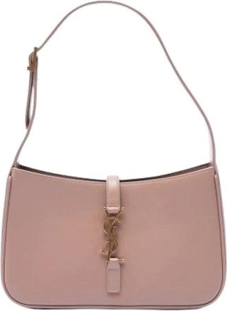 Saint Laurent Pre-owned Cuir sacs-ports-paule - Femme - Pre-owned - Beige - Taille: ONE Size