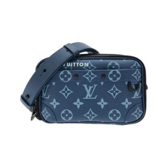 Louis Vuitton Pre-owned Monogram Tone Alpha Schultertasche - - Pre-owned - Damen - Blau - ONE SIZE