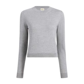 Khaite Wollpullover - - Knitwear - Damen - Grau - S