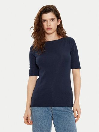 Lauren Ralph Lauren Bluse 200654963 Dunkelblau Regular Fit