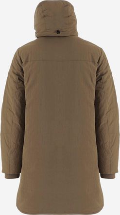Outhere Cotton-Blend Technical Hooded Jacket - Brown