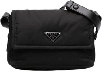 Prada Sac bandouli&egrave;re vintage doccasion - Femme - Pre-owned - Noir - Taille: ONE Size