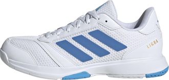 adidas Adidas Herren Ligra 8 Mens Indoor Shoes, FTWR White/ray Blue/Lucid Aquamarine, 38 2/3 EU