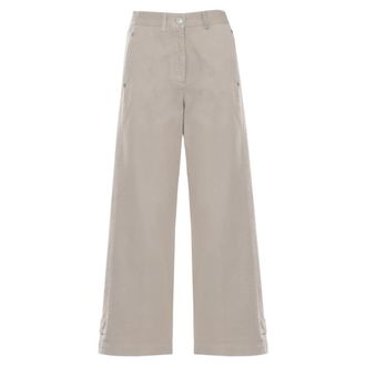PANICALE Wide Hosen - - Trousers - Damen - Beige - S