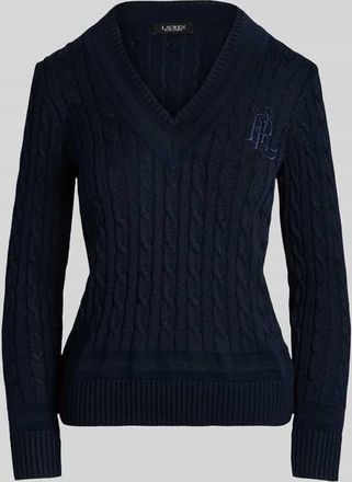 Lauren Ralph Lauren Regular Fit Pullover aus Baumwoll-Mix mit Logo-Stitching