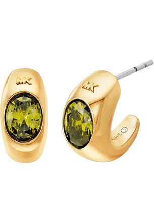 Michael Kors Womens Gold tone Brass Secure Post Closure Earrings