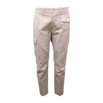Dondup Schmal geschnittene Cargo-Hosen - - Trousers - Herren - Grau - W33