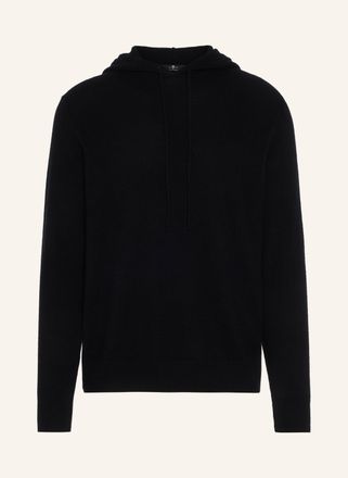 7 For All Mankind Hoodie Cashmere schwarz