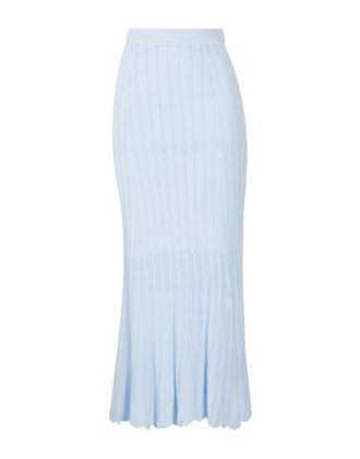 8 by YOOX KNIT JACQUARD LONG SKIRT