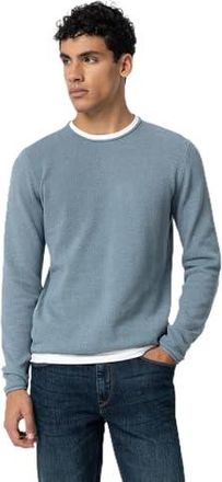 Tiffosi Pull combin&eacute; en coton, bleu, M