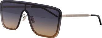 Saint Laurent SL 364 Mask - - Accessories - unisex - Grau - ONE SIZE