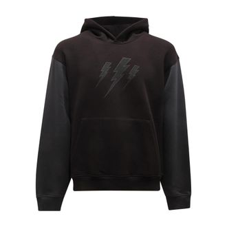 Neil Barrett Felpa Sweatshirt - - Sweatshirts & Hoodies - Herren - Schwarzk - M