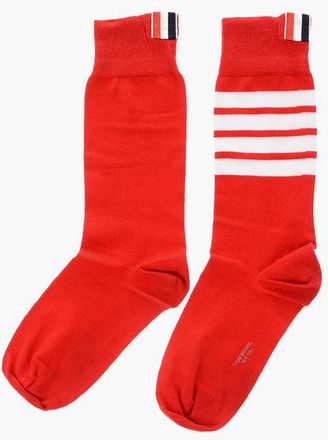 Thom Browne Lightweight Cotton Mid-calf Socks size Unica