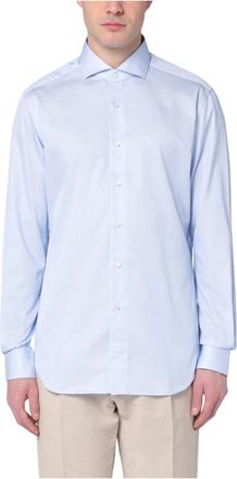 Xacus Langarm Reisehemd - - Shirts - Herren - Blau - 5XL