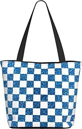 AOOEDM Sac &agrave; provisions pour femme avec &eacute;chiquier 33 x 28 x 19 cm. Le cadeau parfait pour la Saint-Valentin. Cest de la Saint-Valentin pour maman, fille, &eacute;po