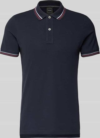Geox Slim Fit Poloshirt mit Kontraststreifen